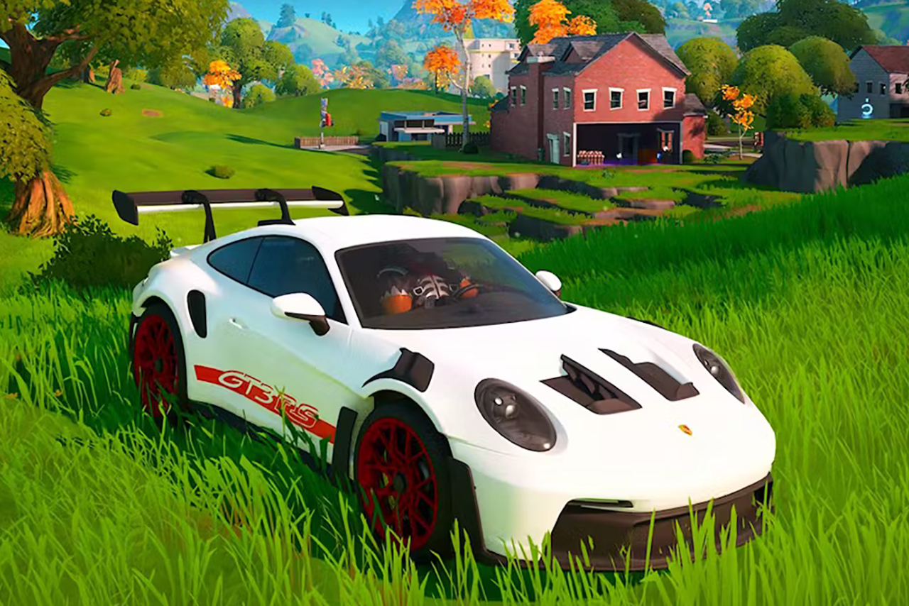 Fortnite Meets Porsche: New Playground for the 911 GT3 RS - Motofutura